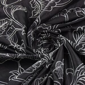 Tissu Brodé au Mètre - Comptoir des Tissus
